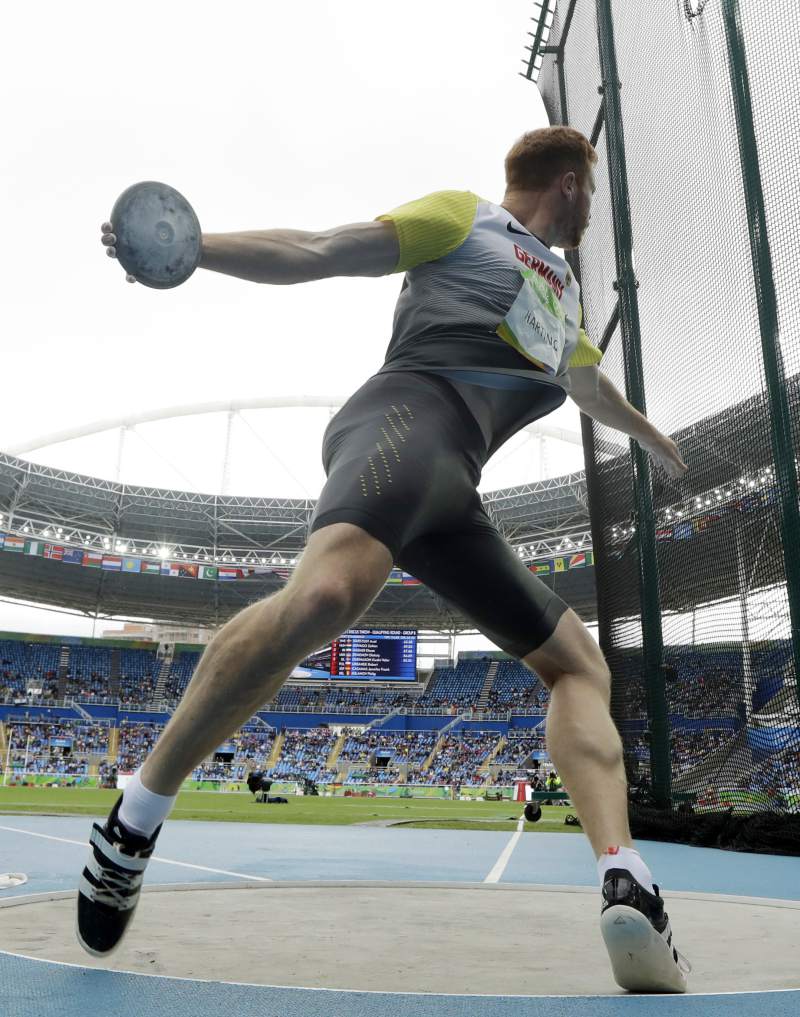 Olympische Spelen Rio 2016. Resultaten Atletiek Discuswerpen mannen